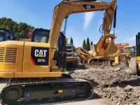 China Japan Used 307 Caterpillar Excavator Maximum Digging Height 4350mm for Garment Shops for sale