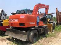 China 2010 Year Hitachi EX100WD Wheel Excavator Original Japan 10 Ton for Construction Digger for sale