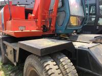 China 2010 Year Hitachi EX100WD Wheel Excavator Original Japan 10 Ton for Construction Digger for sale