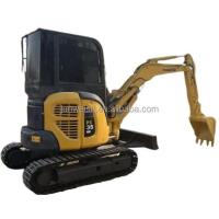 China Komatsu PC30 Mini Excavator with Low Working Hours in Shanghai 3ton Operating Weight for sale