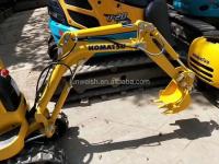 China Hydraulic Pump Used Mini Komatsu 1 Ton Excavator Machine with 0.25m3 Bucket Capacity for sale