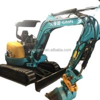 China U35 3 Ton Excavator with Parker Hydraulic Pump Used Kubota U15 U20 U30 Mini Excavator for sale