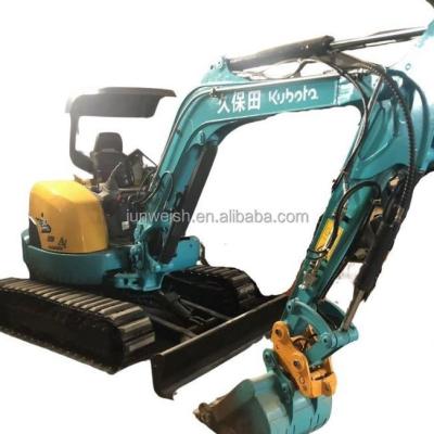 China U35 3 Ton Excavator with Parker Hydraulic Pump Used Kubota U15 U20 U30 Mini Excavator for sale
