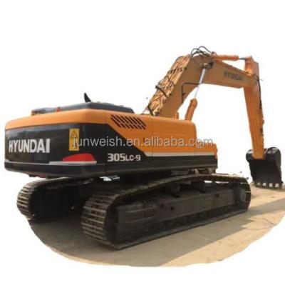 China Used Construction Hyundai Excavator 305 300 220 Crawler Digger Machine and Spare Parts for sale