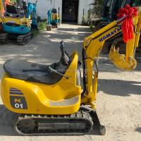 China Mini Komatsu 1 Ton Excavator Machine with 2km/h Rated Speed and KOOP/CHANGCHAI Engine for sale