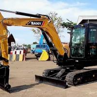 China SY55 Sany 55 SY75 SY75c-10 SY60 SY95 Chinese Small Excavator with Hydraulic Cylinder for sale