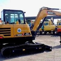 China SY55 Sany 55 SY75 SY75c-10 SY60 SY95 Chinese Small Excavator with Hydraulic Cylinder for sale