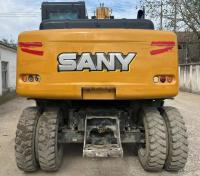 China Max Digging Radius 2450mm Used Sany SY155W Excavator for Your Construction Projects for sale