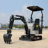 China 1.2 Ton Mini Excavator Digger Chinese Small Micro Excavator within Hydraulic Cylinder for sale