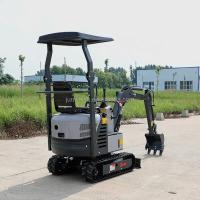 China 1.2 Ton Mini Excavator Digger Chinese Small Micro Excavator within Hydraulic Cylinder for sale