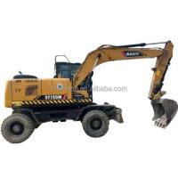 China Discover the Versatility of SANY SY155W Chinese Mini Digger at Great Prices for sale