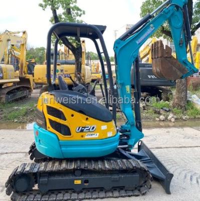 China U20 Kubota Mini Excavator Used for Mining and Digging in Good Condition for sale