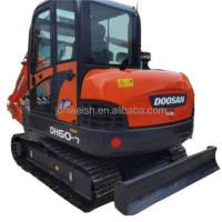 China Good condition Original DH60 DOOSAN digger doosan DX55 DX60 Used Korea Make excavator for sale