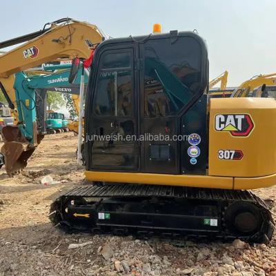China Used USA Made Excavator Original 307 Caterpillar America Mini Digger CAT 306 307E 308 for sale