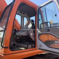 China Crawler Excavator Moving Type Doosan 220 Digger DH220 DX225 for Maximum Digging Height for sale