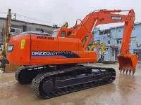 China Crawler Excavator Moving Type Doosan 220 Digger DH220 DX225 for Maximum Digging Height for sale