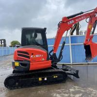 China 6 Ton Mini Kubota Excavator KX163 Compact and Versatile for Various Applications for sale