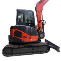 China Used Hitachi ZX50 Mini Crawler Excavator 5 Ton ISUZU Engine ENERPAC Hydraulic Cylinder for sale