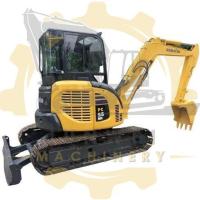 China Moving Type Crawler Excavator Used Komatsu PC55 Second Hand Digger Construction Machinery for sale