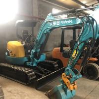China 3000 KG Micro tracked Kubota U30 U35 Used Mini Excavator for Digger Remanufactured for sale