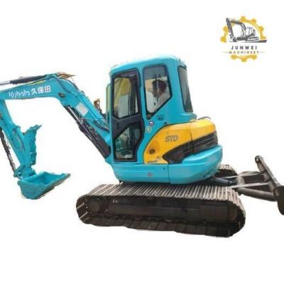 China Sell 5 Ton KX155 KX161 Excavator Kubota Digger Machine with 0.6m3 Bucket Capacity for sale