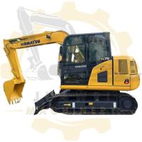 China 7 Ton Excavator 8 Ton Komatsu PC70 PC60 in Japan Directly Crawler Max Digging Radius 1450mm for sale