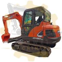 China 6000 KG Machine Weight Mini Digger Doosan DX60 DH55 with Sumitomo Hydraulic Cylinder for sale