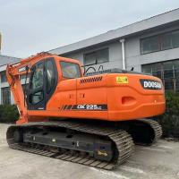 China Used Doosan 220LC-7 Excavator Mini Hydraulic Crawler Digger for Road Construction for sale