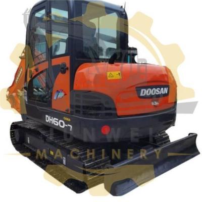 China Used Doosan DH60 -7 Excavator 100% Made in South Korea with Denison Hydraulic Pump for sale