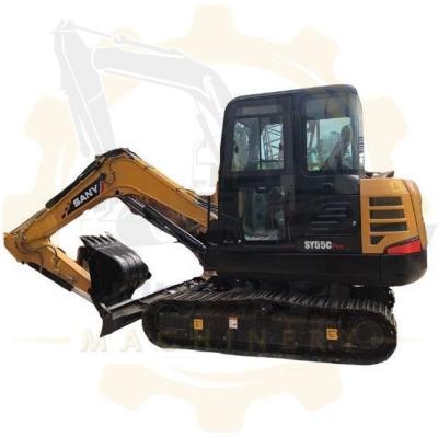 China Sany 55 SY75 SY75c-10 SY55 SY60 SY95 Chinese Excavator with Machine Weight of 6000 kg for sale