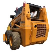 China Earth-moving Machinery Mini Wheel Loader Case Skid Steer Loader with 4x4 Wheel Drive for sale