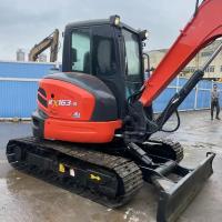 China KX163 Excavator Kubota 6 Ton with Parker Hydraulic Pump and Kawasaki Hydraulic Valve for sale