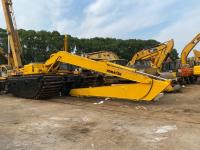 China Good Used Japan Long Boom Komatsu PC200 PC60 Amphibious Digger with Low Working Hours for sale