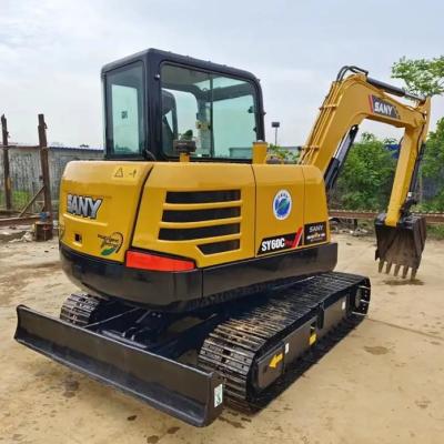 China Sany 55 SY75 SY75c-10 SY60 SY95 Excavator with 0.55m3 Bucket and KOOP/CHANGCHAI Engine for sale