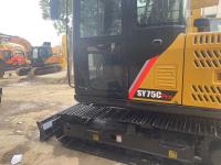 China Moving Type Crawler Excavator Sany 75 SY75c SY55 SY60 SY75 SY95 Mini Digger Prices for sale