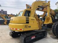 China Japan Komatsu PC60 6 Ton Excavator Unique Selling Point High Operating Efficiency for sale