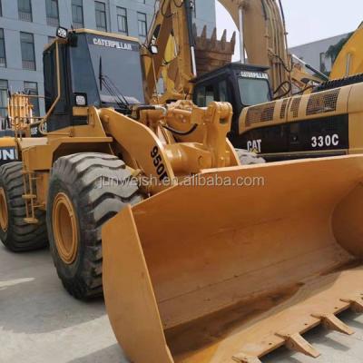 China Used 950F 966F Wheel Loader with Cat Engine and DeHong Hydraulic Pump at Affordable for sale