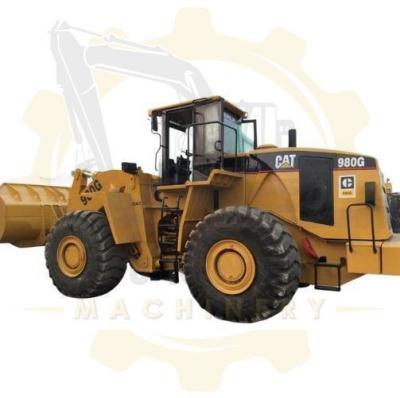 China Original Used 980G 980G wheel loader with Caterpillar 966G 966H Front cat loader for sale