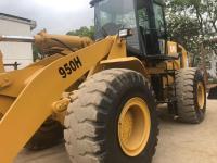 China Secondhand Caterpillar 950 Wheel Loader Cat 950G 950H Front End Loader with 2.4CBM Bucket for sale