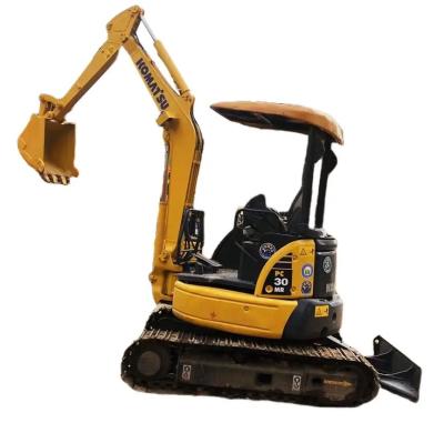 China Mini Komatsu Excavator 3 Ton PC10 PC30 PC40 PC55 without Open Cabine Machine with Parts for sale