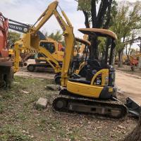 China Mini Komatsu Excavator 3 Ton PC10 PC30 PC40 PC55 without Open Cabine Machine with Parts for sale