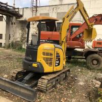 China Mini Komatsu Excavator 3 Ton PC10 PC30 PC40 PC55 without Open Cabine Machine with Parts for sale