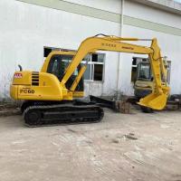 China KOOP engine Used Japan Komatsu Excavator 6 TON Second hand digger Komatsu PC55 pc60 for sale