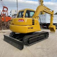 China KOOP engine Used Japan Komatsu Excavator 6 TON Second hand digger Komatsu PC55 pc60 for sale