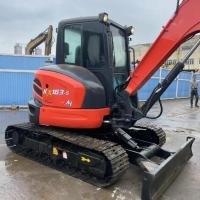 China ENERPAC Mini Excavator Kubota KX163 6 Ton Digger KX165 KX155 KX161 163 Machine Prices for sale