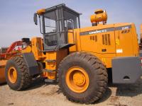 China Bucket Wheel Loader LONKING ZL50C 5 Ton Front End Loader Hydraulic Power 4 Wheel Used for sale