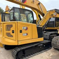 China 306 307 308 Crawler Digger Used Cat Mini Excavator with Low Fuel Consumption for sale