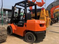 China FD30 2T 3T 5T 3 Mast Side Shift TCM Komatsu Forklift Japan in Building Material Shops for sale