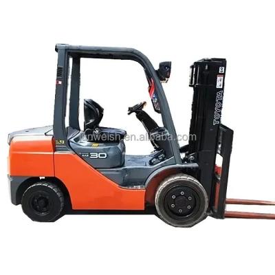 China 3-Ton Capacity Used Toyota Forklift Affordable Solution For Construction for sale