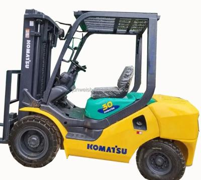 China 2012 Used Komatsu Original Japan Forklift 3 Ton Diesel FD30 FD80 FD50 Good Condition for sale